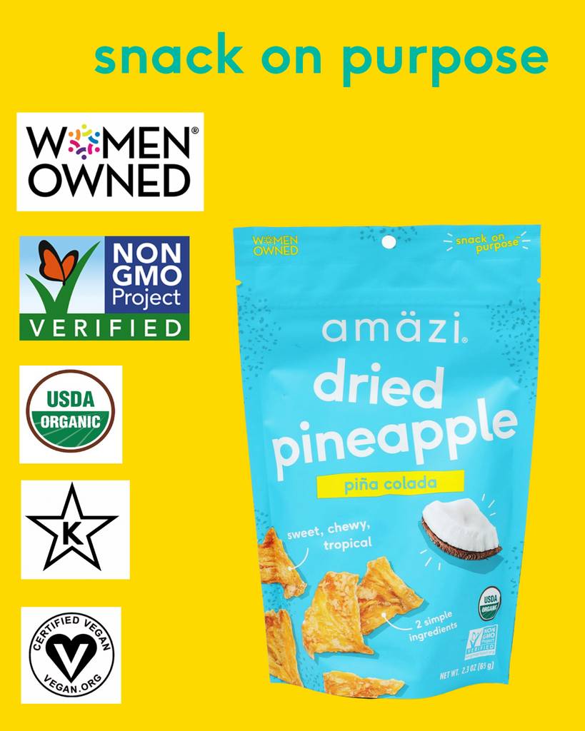 Piña Colada Dried Pineapple - 6 Pack – Amazi Foods