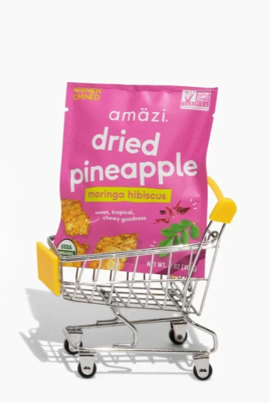 Moringa Hibiscus Pineapple (Minis!) - 12 pack – Amazi Foods