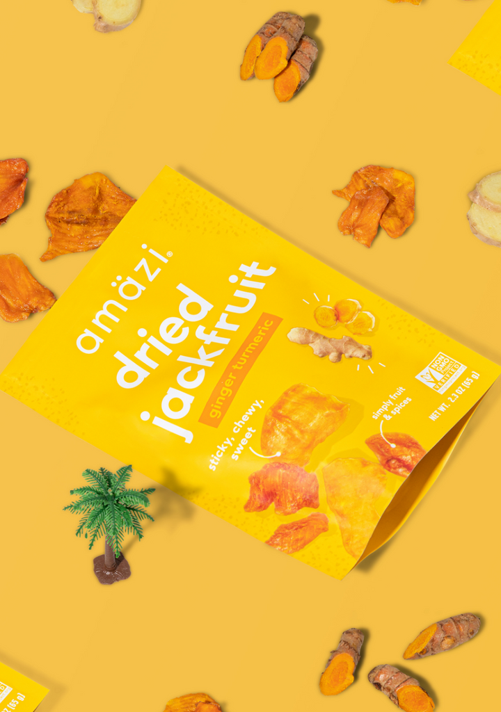 Ginger Turmeric Jackfruit - 6 Pack – Amazi Foods